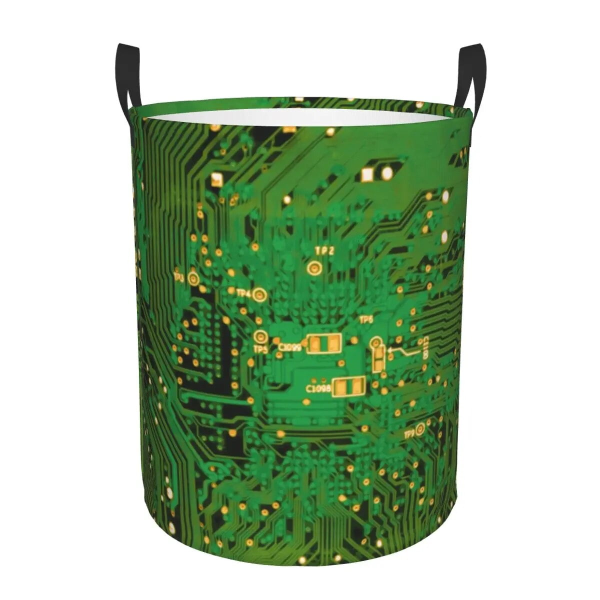 Computer Motherboard Circuit Board Laundry Basket Collapsible Geek ...