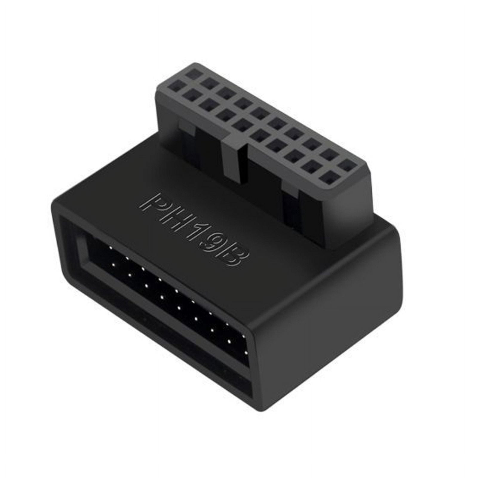 Computer Motherboard Header Adapter USB 3.0 19P/20P 90 Degree L Right ...
