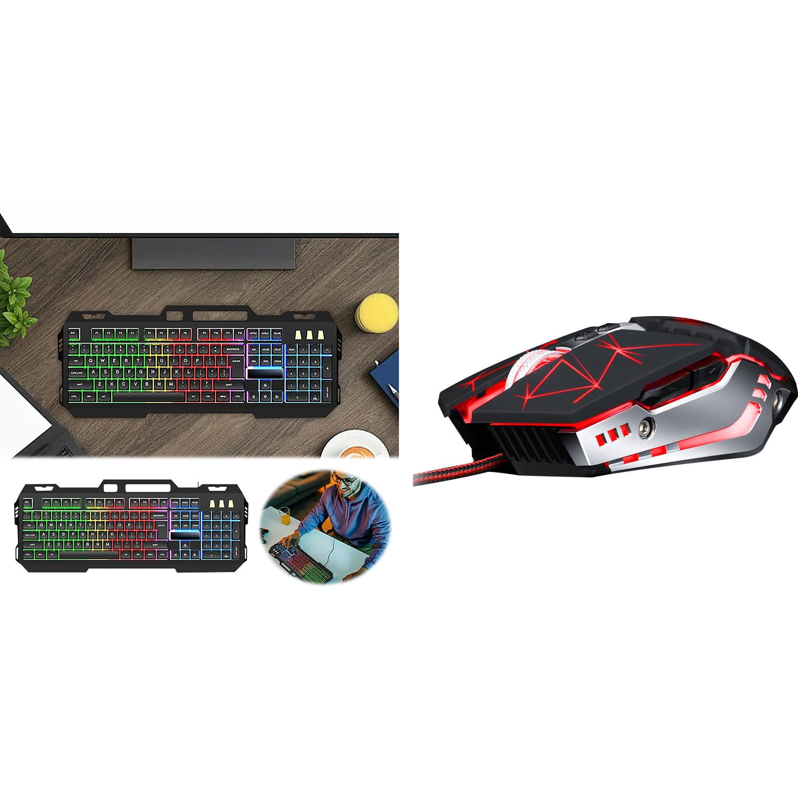 Computer Mouse Programmable Controls For Windows Pc Gamers Metal ...