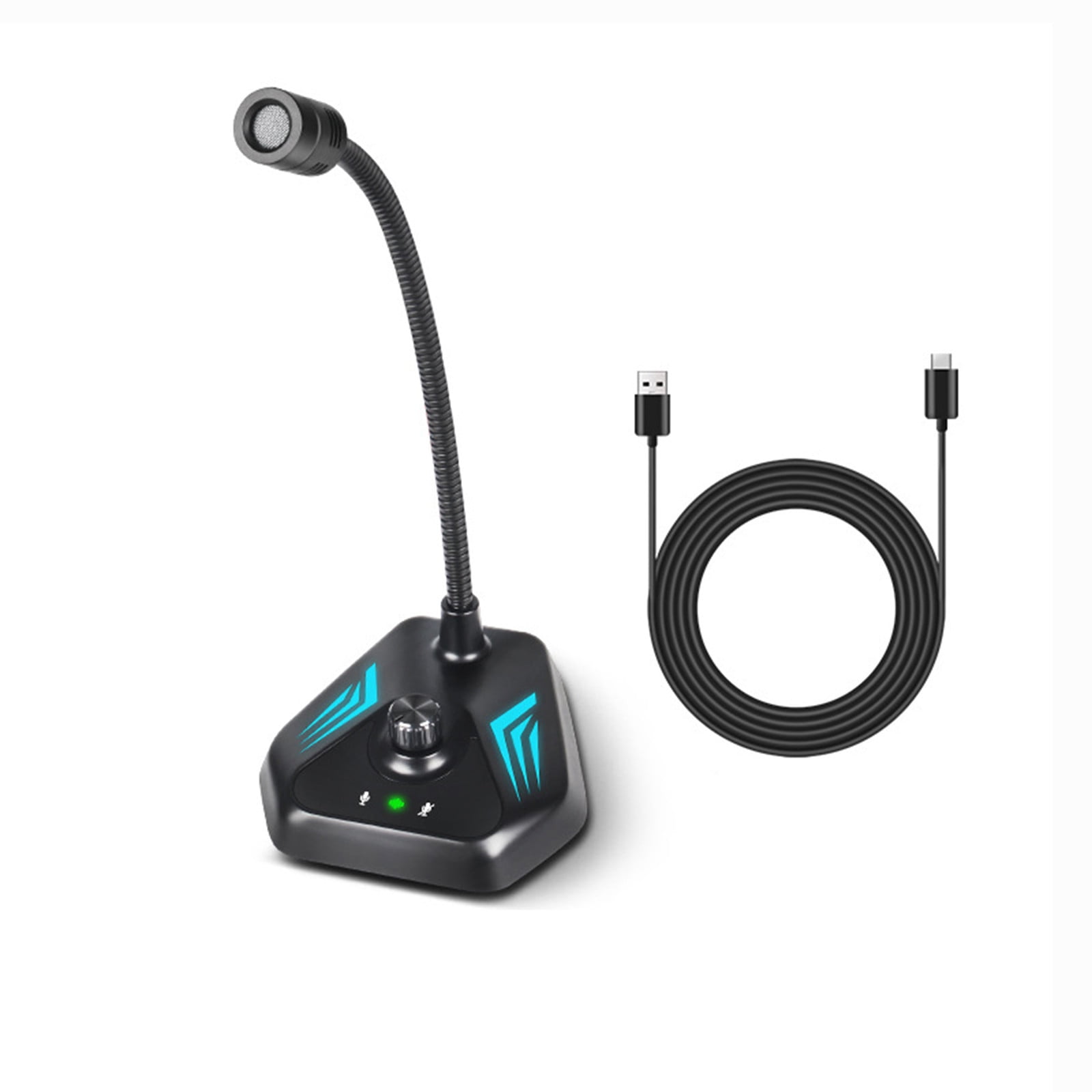 Computer Multimedia Desktop Colorful Lighting Microphone Business ...