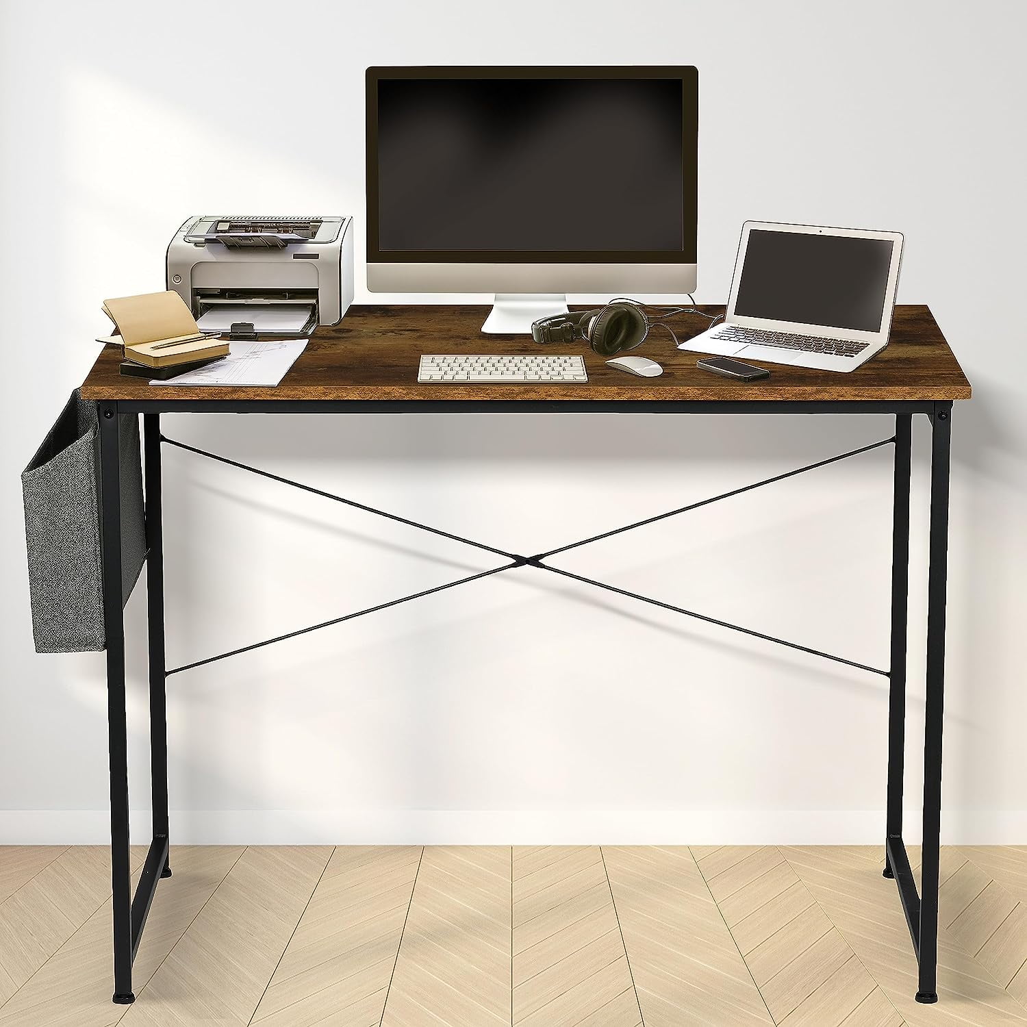 Computer Office 47 Inch Writing Small Space Study Table Modern Simple ...