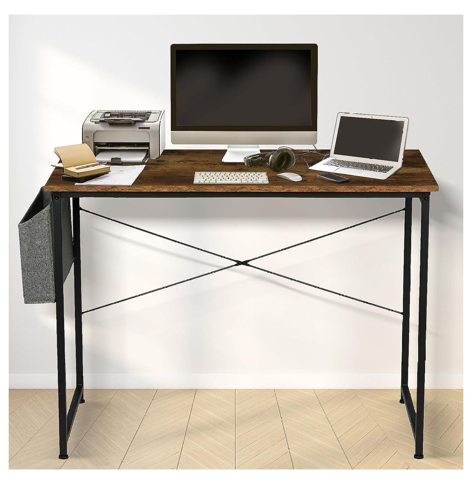 Computer Office 47 Inch Writing Small Space Study Table Modern Simple ...