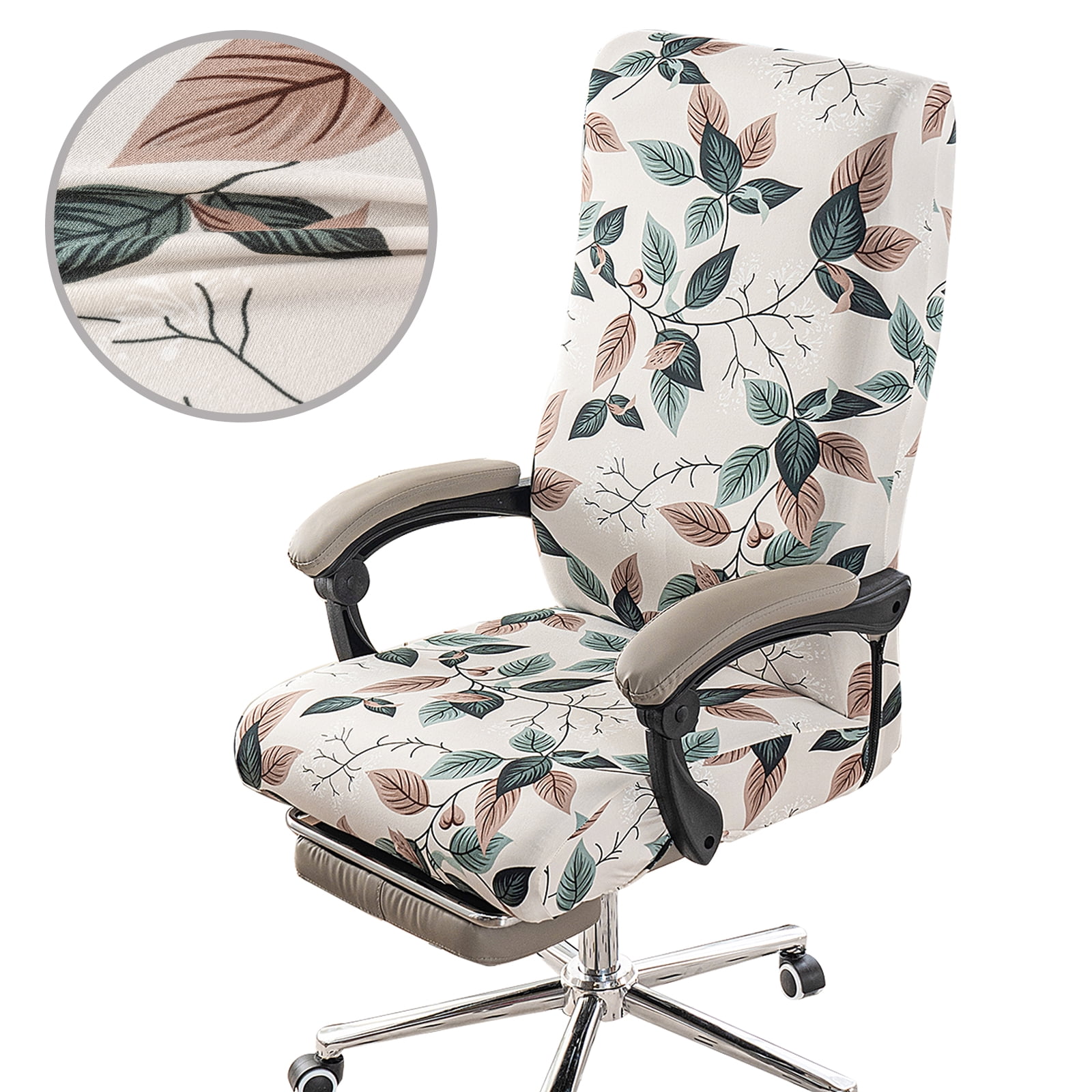 Computer Office Chair Cover - Split Protective & Stretchable Cloth ...