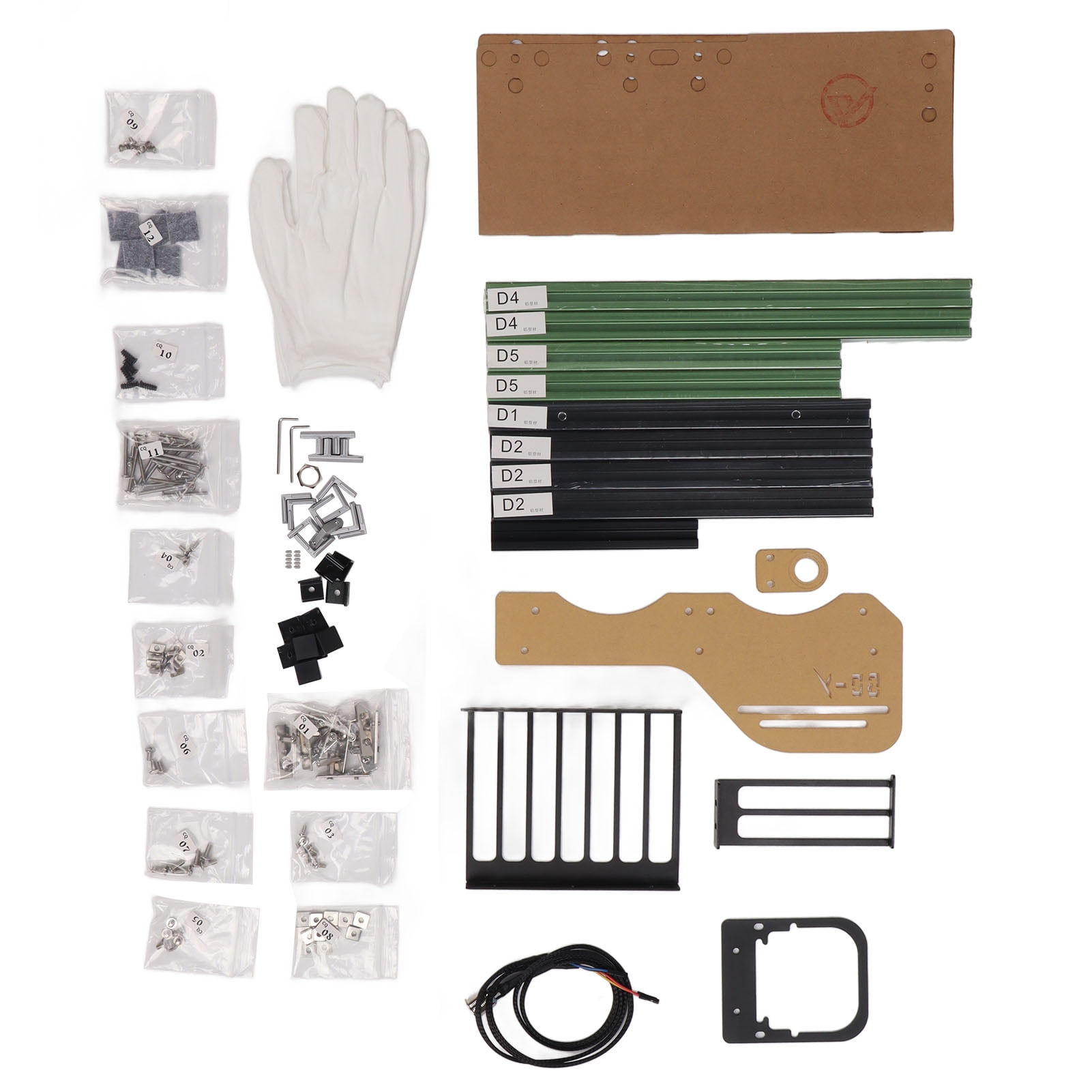 Computer Open Case Bracket, Excellent Vertical Aluminum DIY Frame ATX ...