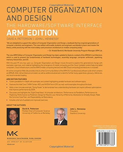 Pre-Owned Computer Organization and Design ARM Edition: The Hardware Software Interface (The ...