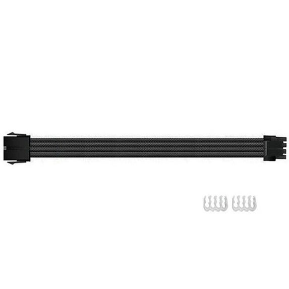 Computer PC Flexible 18AWG Power Supply PSU Sleeved Extension Cable ...