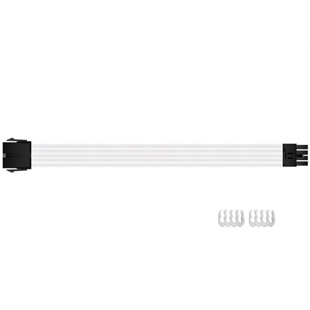 Computer PC Flexible 18AWG Power Supply PSU Sleeved Extension Cable ...