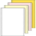 4 Part Computer Paper, White-Yellow-Pink-Gold, 9 1/2 X 11, 02234, 800 ...