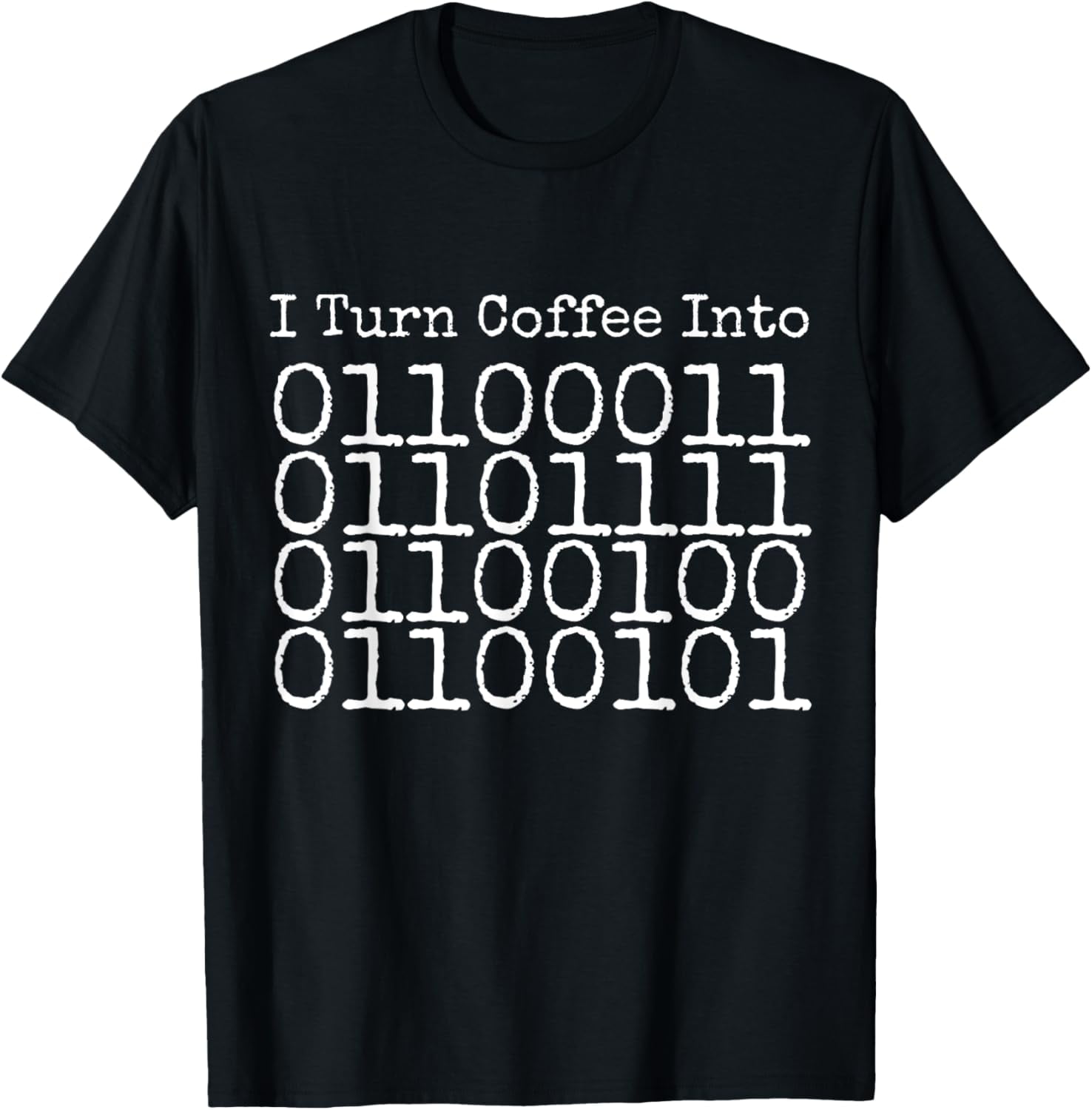 Computer Programmer Shirt I Turn Coffee Into Binary CodeBrand clothing ...
