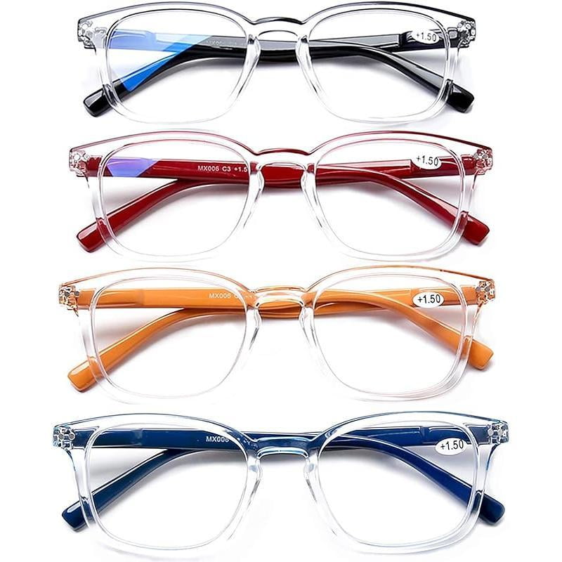Computer Reading Glasses Blue Light Blocking, Quality Clear Readers for ...