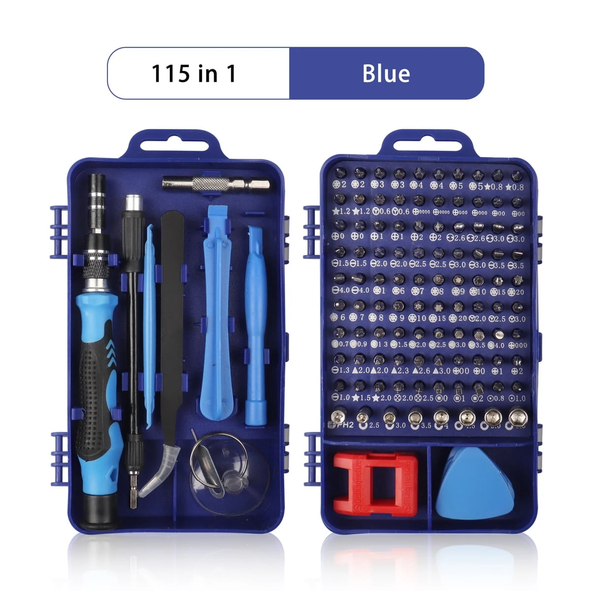 Computer Repair Kit,122 in 1 Magnetic Laptop Screwdriver Kit, Precision ...