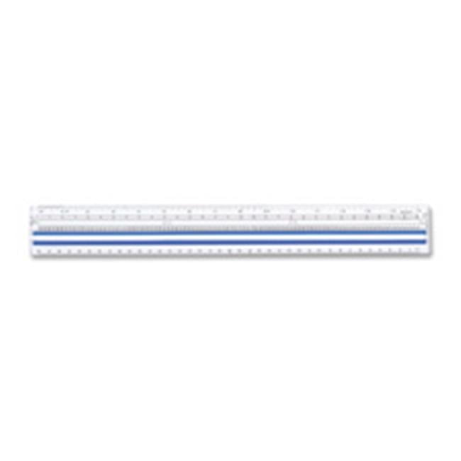 Computer Ruler- Center Magnifies- 15in. Long- Acrylic - Walmart.com