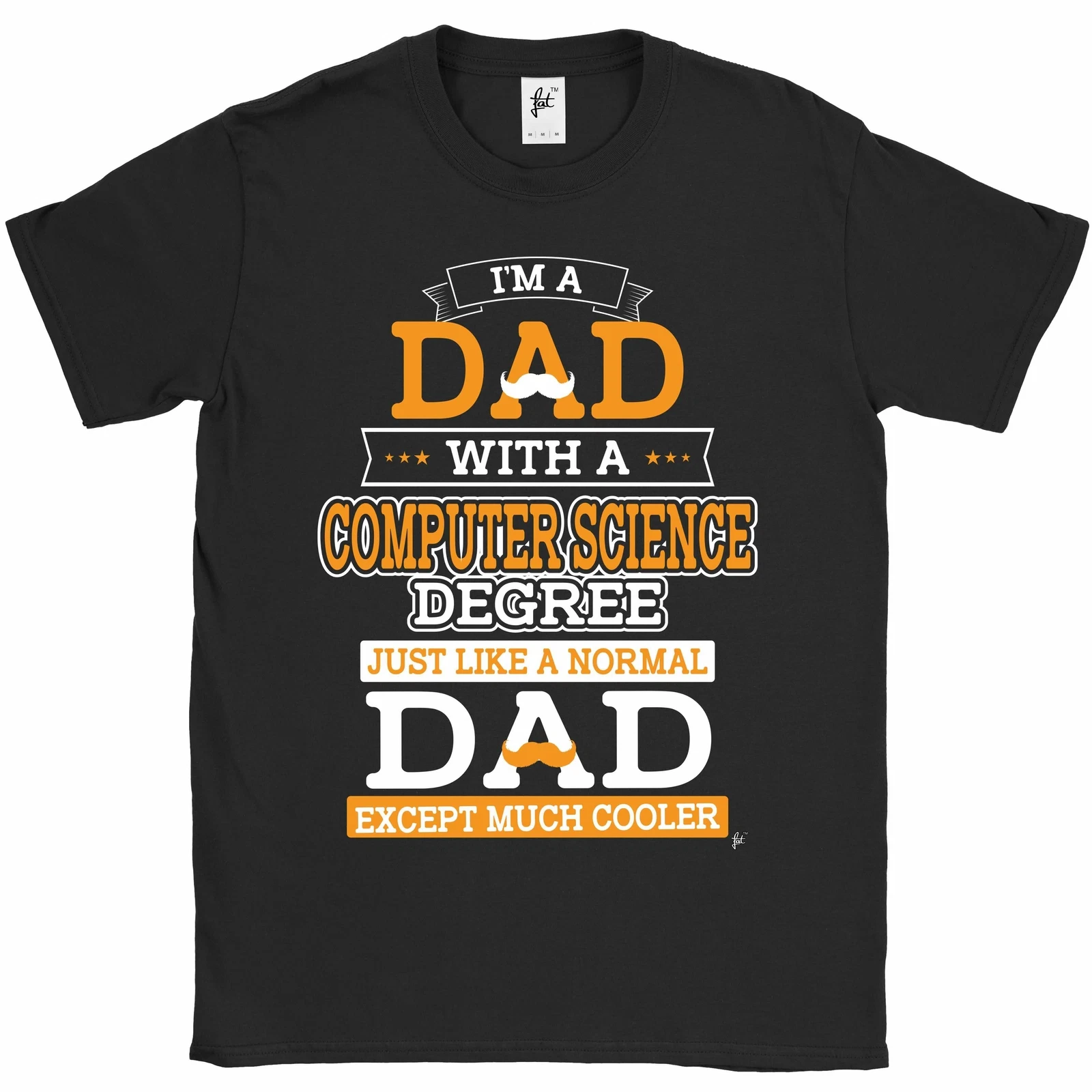 Computer Science Dad Cooler Than Normal Tech Father Humor Quote Unisex ...