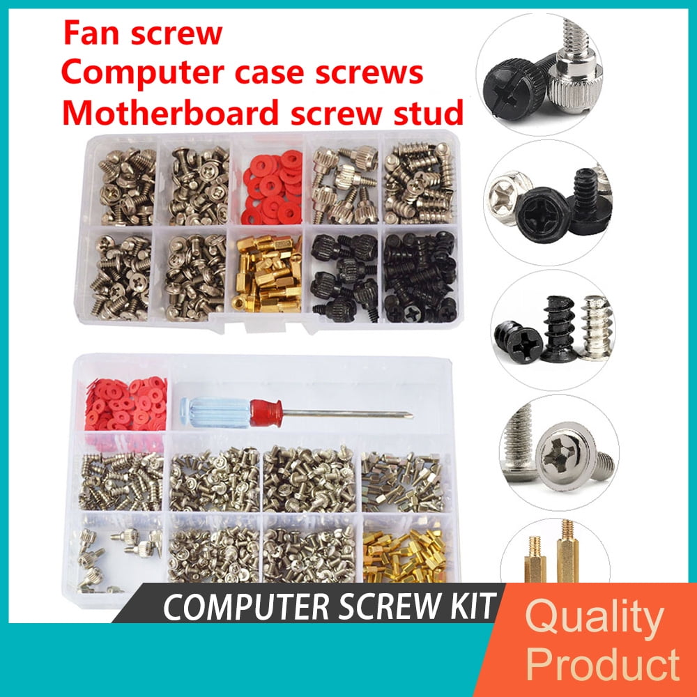 Computer Screw Bolt PCB Support Bracket Sleeve Accessories Kit DIY ...