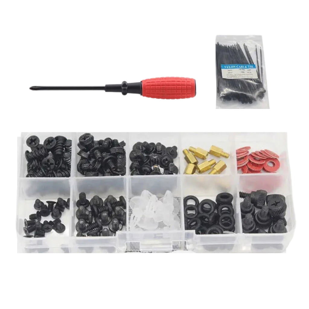 Computer Screw Motherboard Standoffs Assortment Kit for PC Fan,PC Case ...