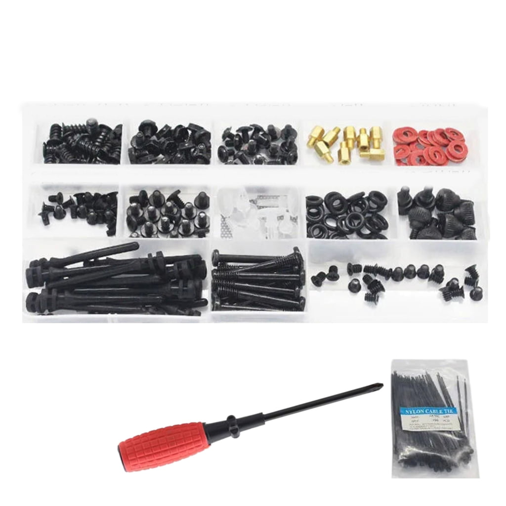 Computer Screws Motherboard Standoffs Assortment Kit with Storage Case ...