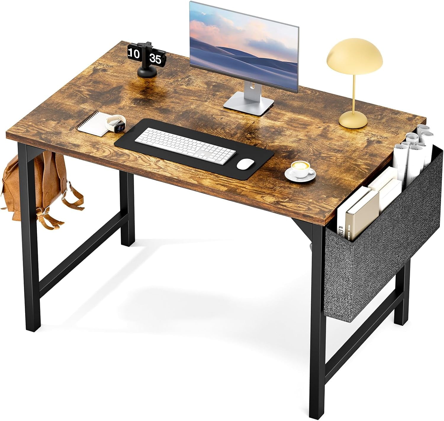 Computer Small Office Desk 40 Inch Student Kids Study Writing Work with ...