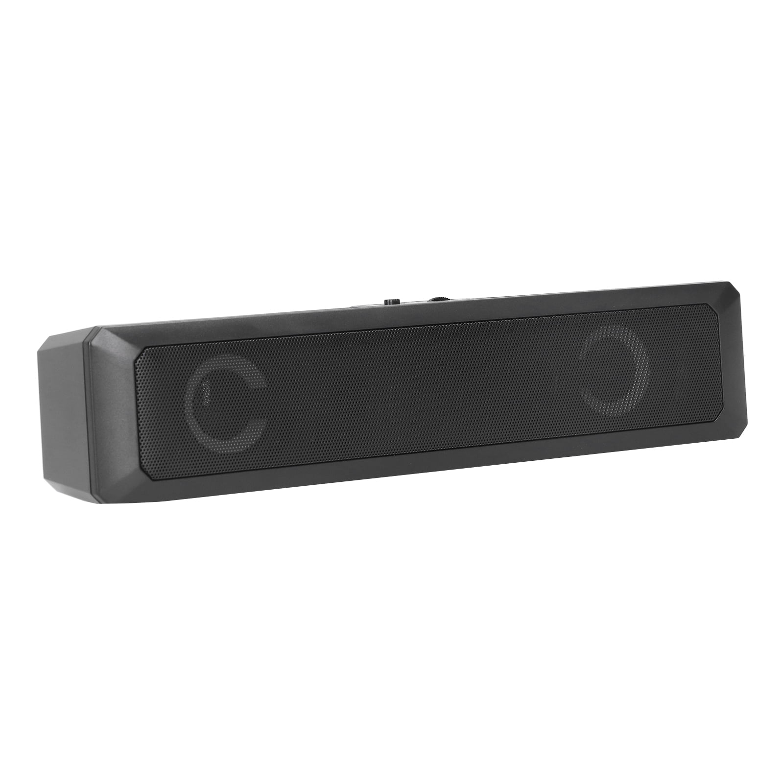 Computer Soundbar RGB Light Effect Stereo Bass Speaker A4 Wired Home ...