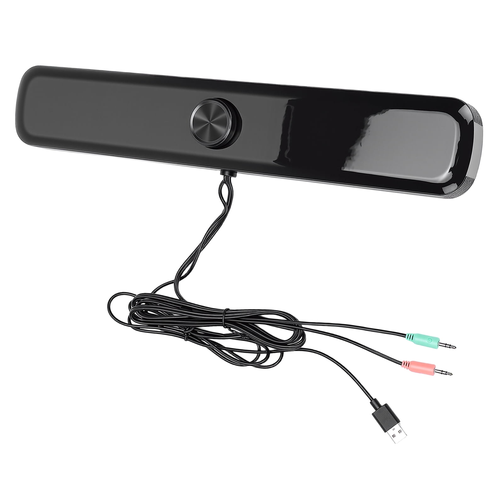 Computer Speaker 3D Stereo Sound USB Desktop Speaker with Mic and ...