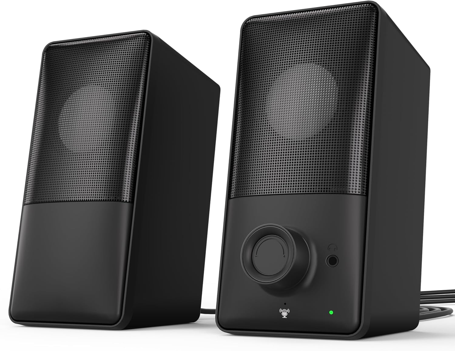 Computer Speakers with Bluetooth 5.4, 14W Bass Reflex Stereo PC ...