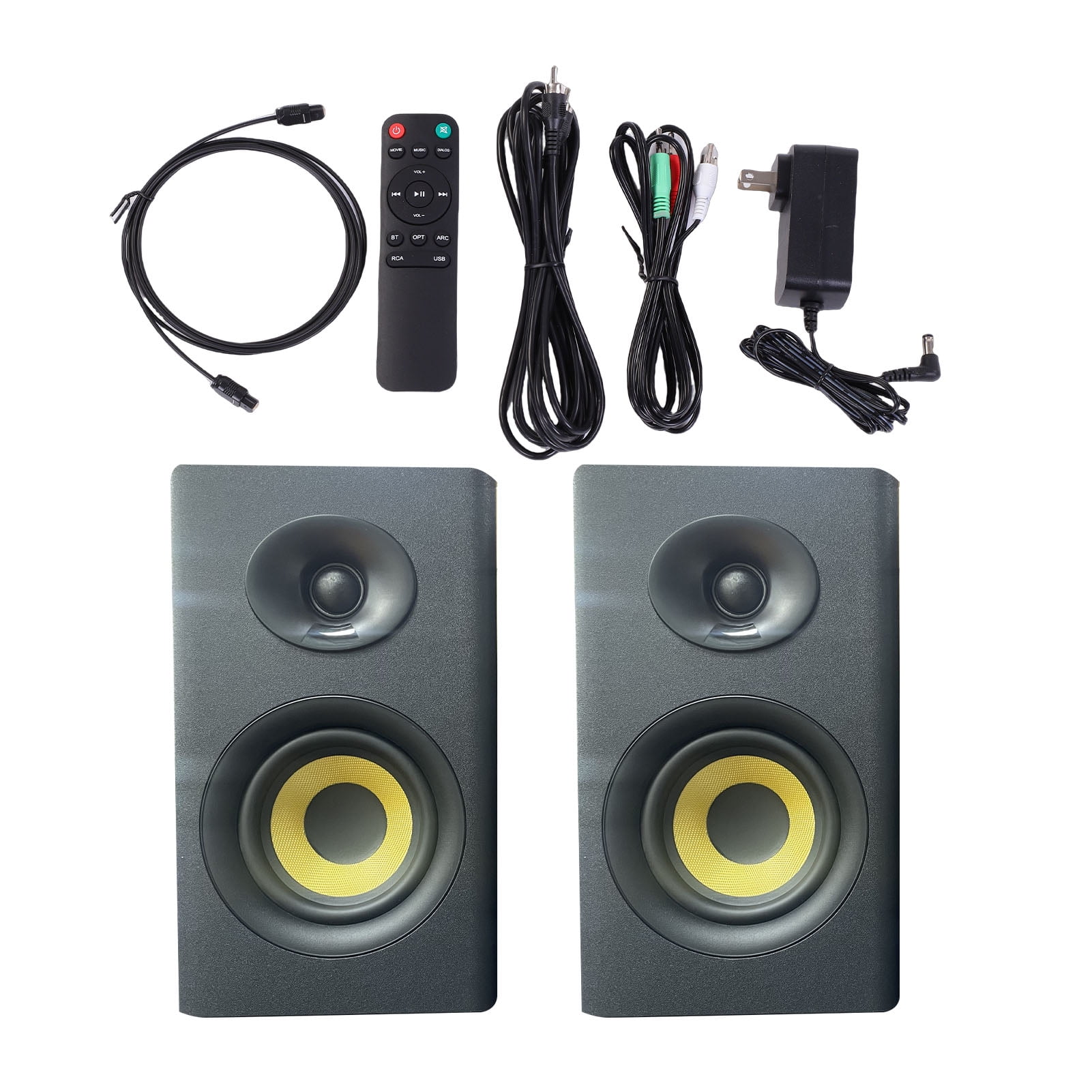 Computer Speakers for Desktop PC, 100W Bluetooth Surround Sound ...