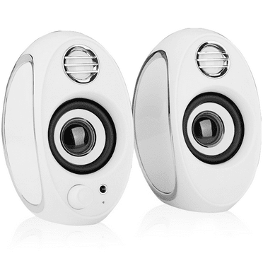 LENRUE Wired USB PC Speakers, 10W Stereo Sound, RGB LED, Gaming Sound ...