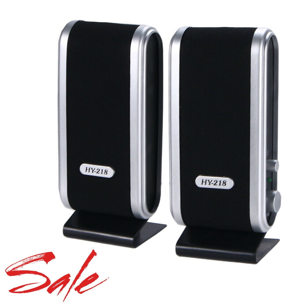 Computer Speakers for Desktop PC, Laptop, Mac, USB 3.5mm Jack Powered ...