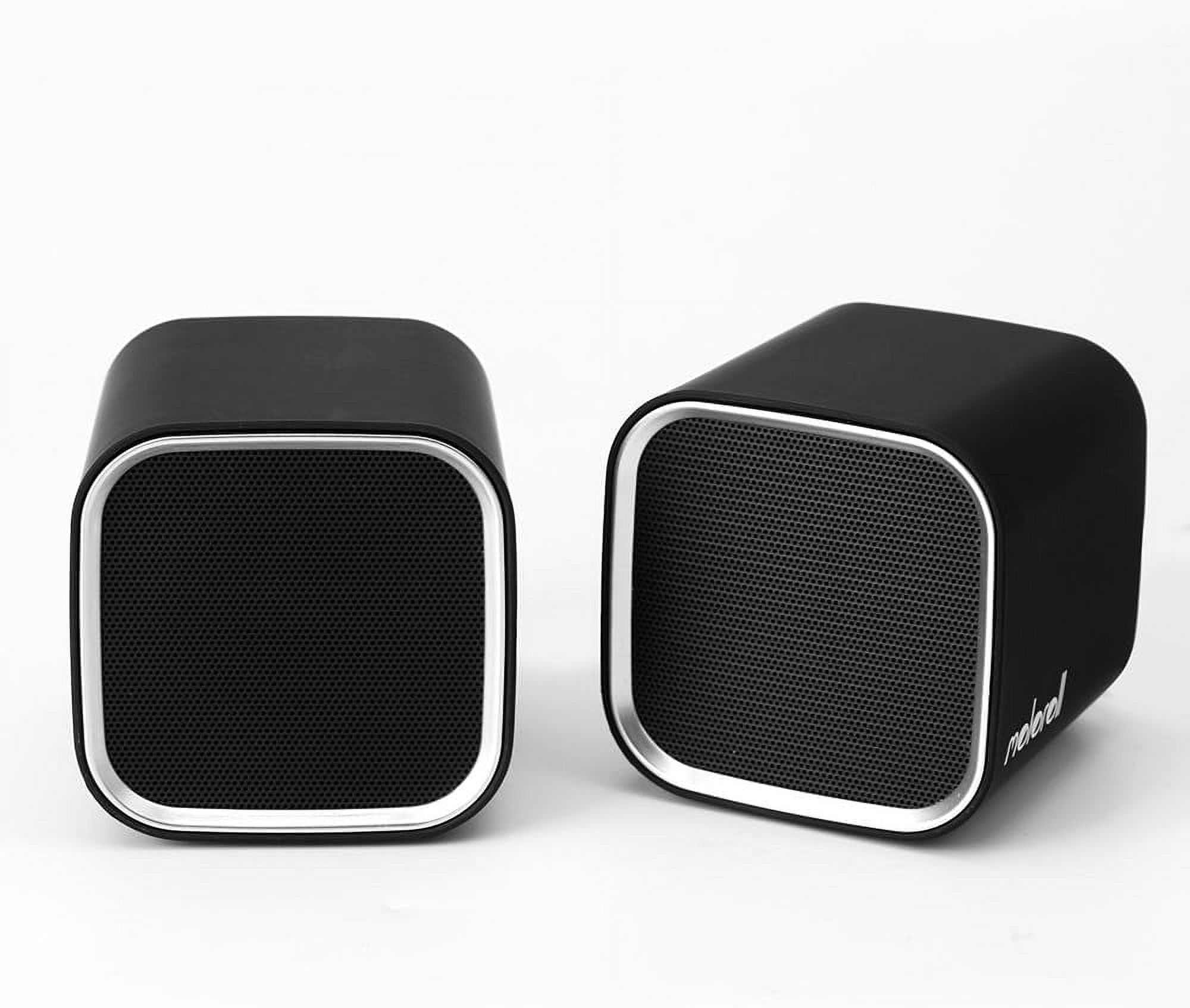 Computer Speakers for Desktop PC, Laptop, Mac, USB Powered, Small Wired ...
