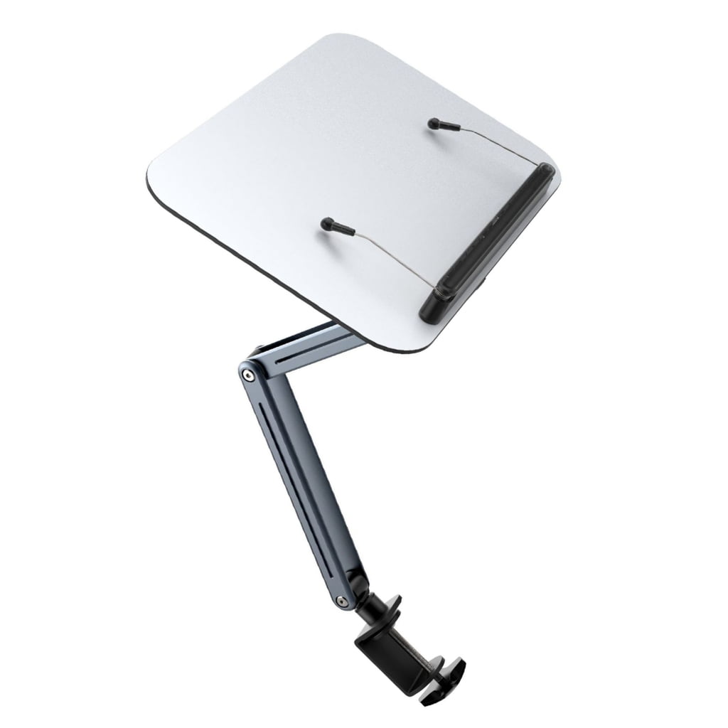 Computer Stand Risers with 360 Rotation Elevating Arm Clip for Tablets ...