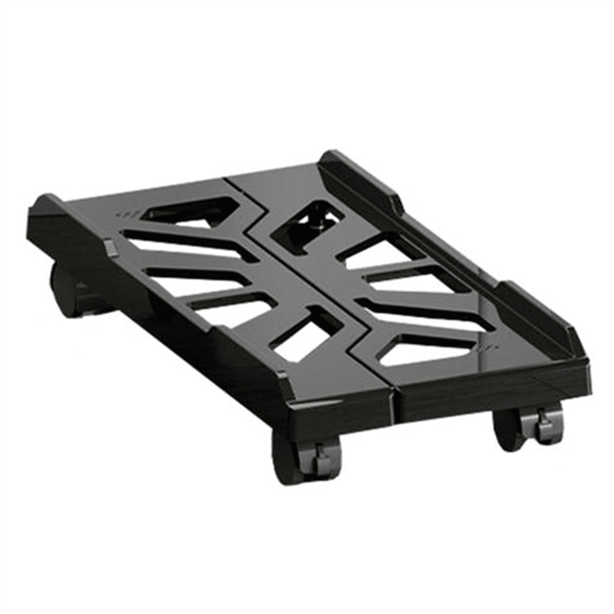 Computer Tower Stand Adjustable Mobile CPU Holder PC with Rolling ...