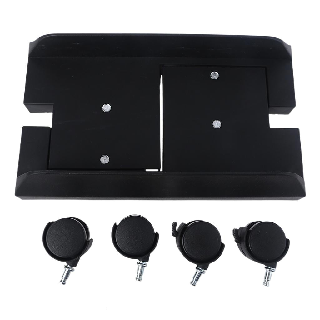 Computer Tower Stand CPU Stand Cart PC Tower Stand Holder with 4 Caster ...