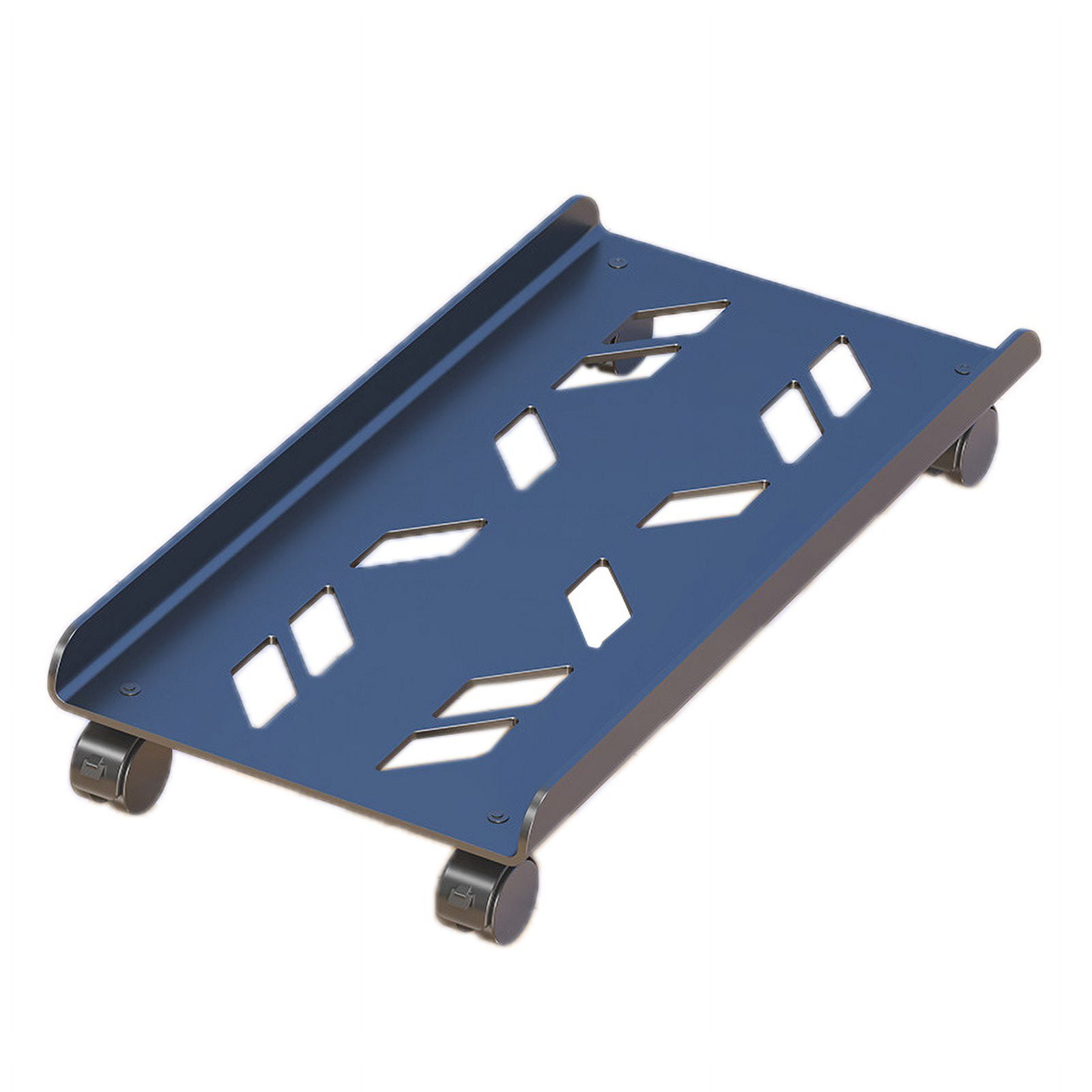 Computer Tower Stand Metal 360 Degree Movement Easy Cleaning Desktop ...