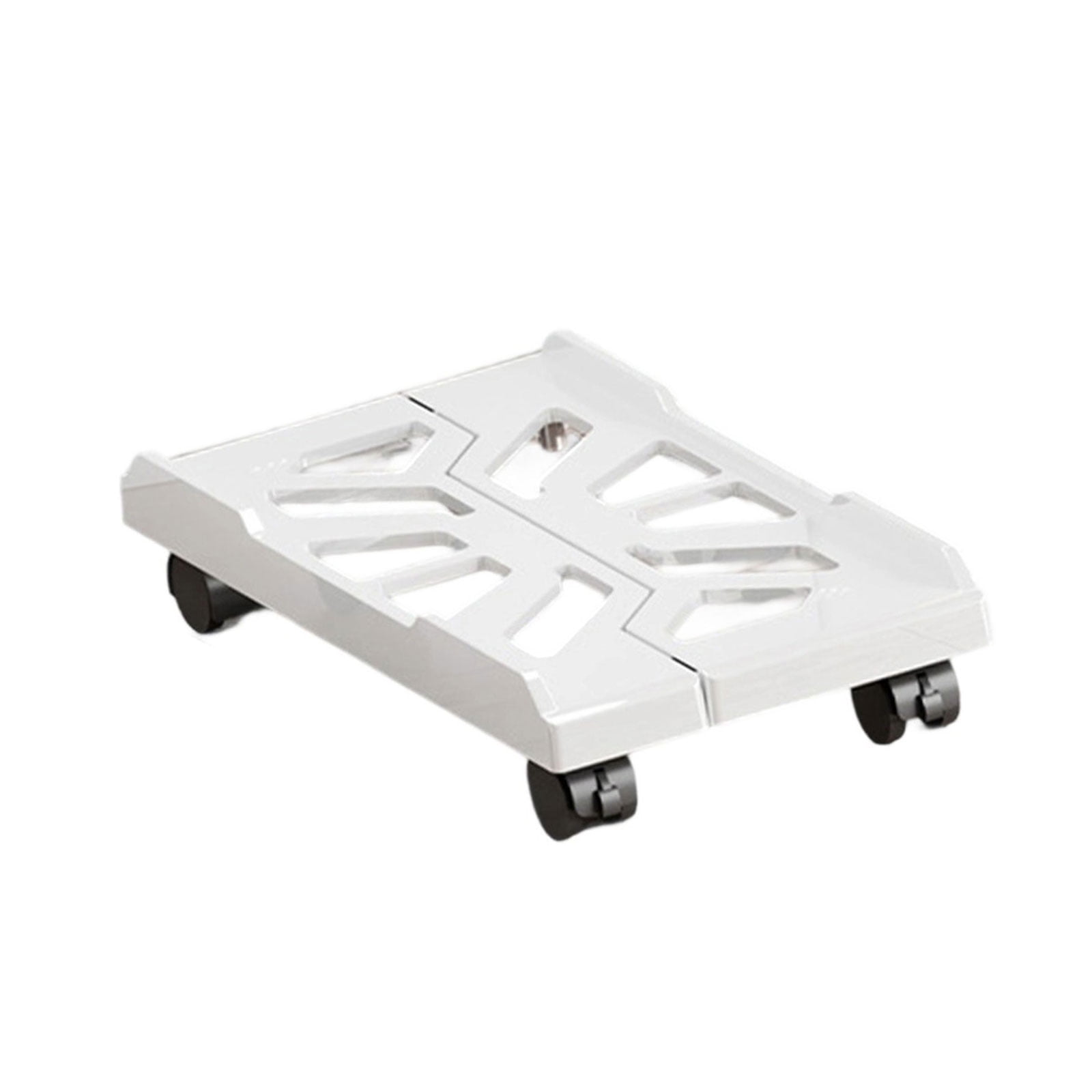 Computer Tower Stand Metal Rolling Holder Adjustable Mobile CPU Under ...