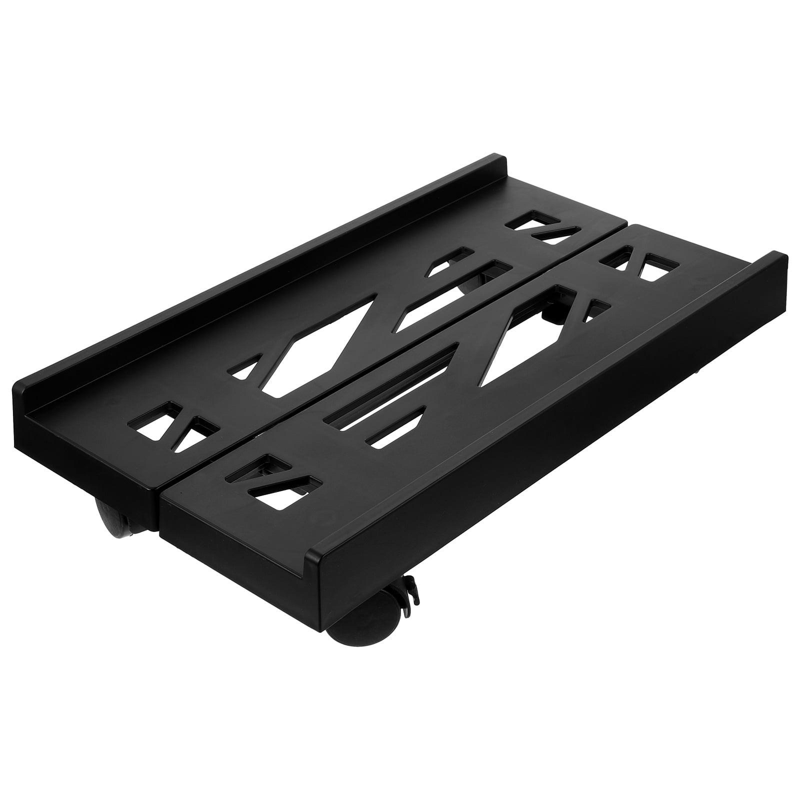 WHAMVOX Black PC Tower Stand with Protective Barrier for Home Use ...