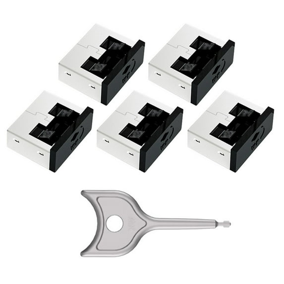 Computer USB Port Security Lock Metal and PC Interfaces Protector Tool ...