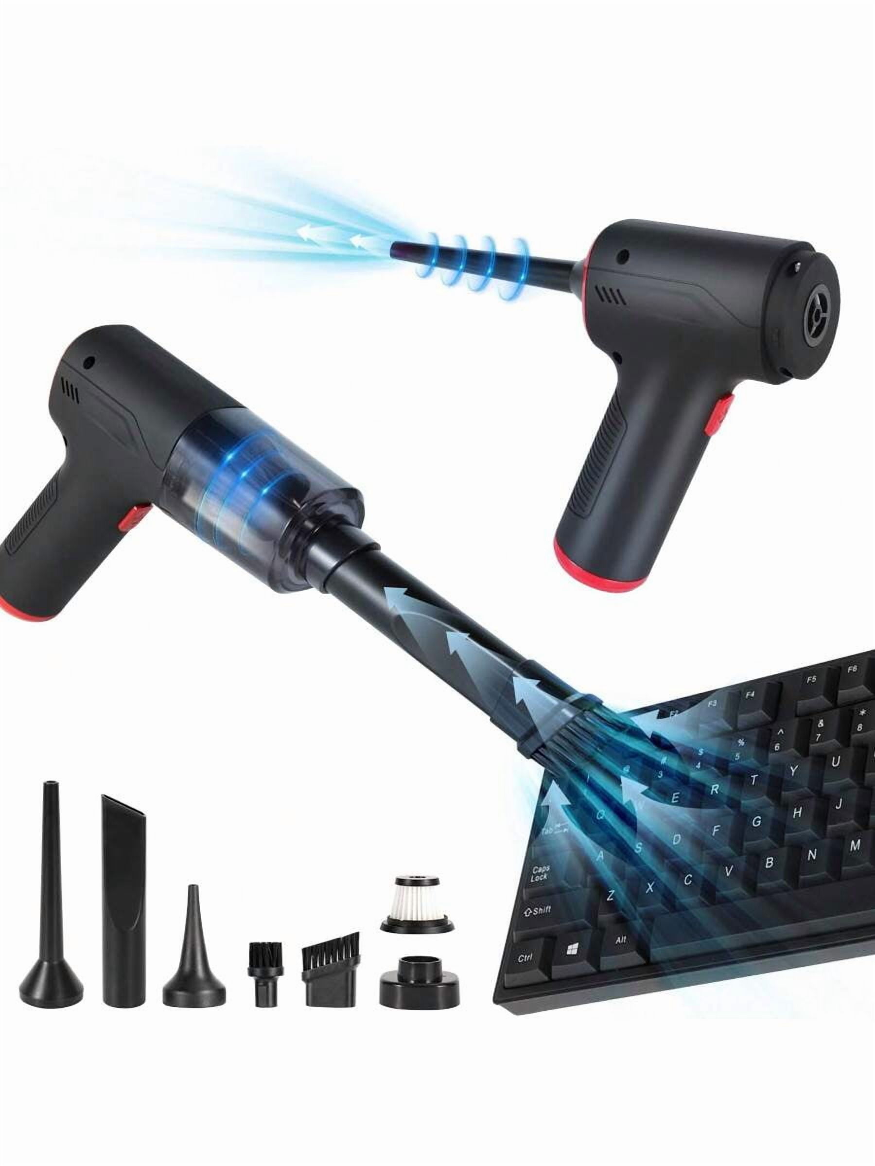 Computer Vacuum Cleaner, Blower And Vacuum 3-In-1, Rechargeable ...