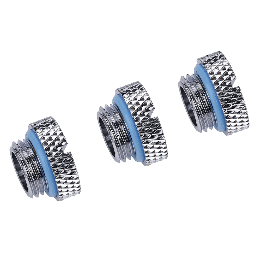 Computer Water-Cooling Plug 3 Pieces G1/4 2-Character Computer Thread ...