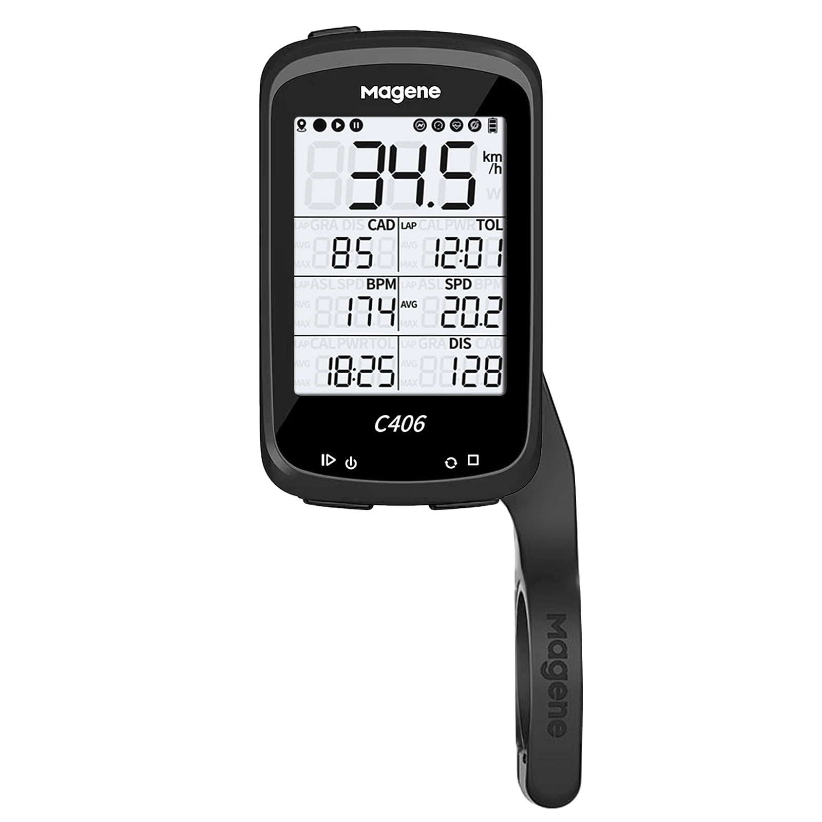 Computer Waterproof Smart Wireless + Bike Speedometer - Walmart.com