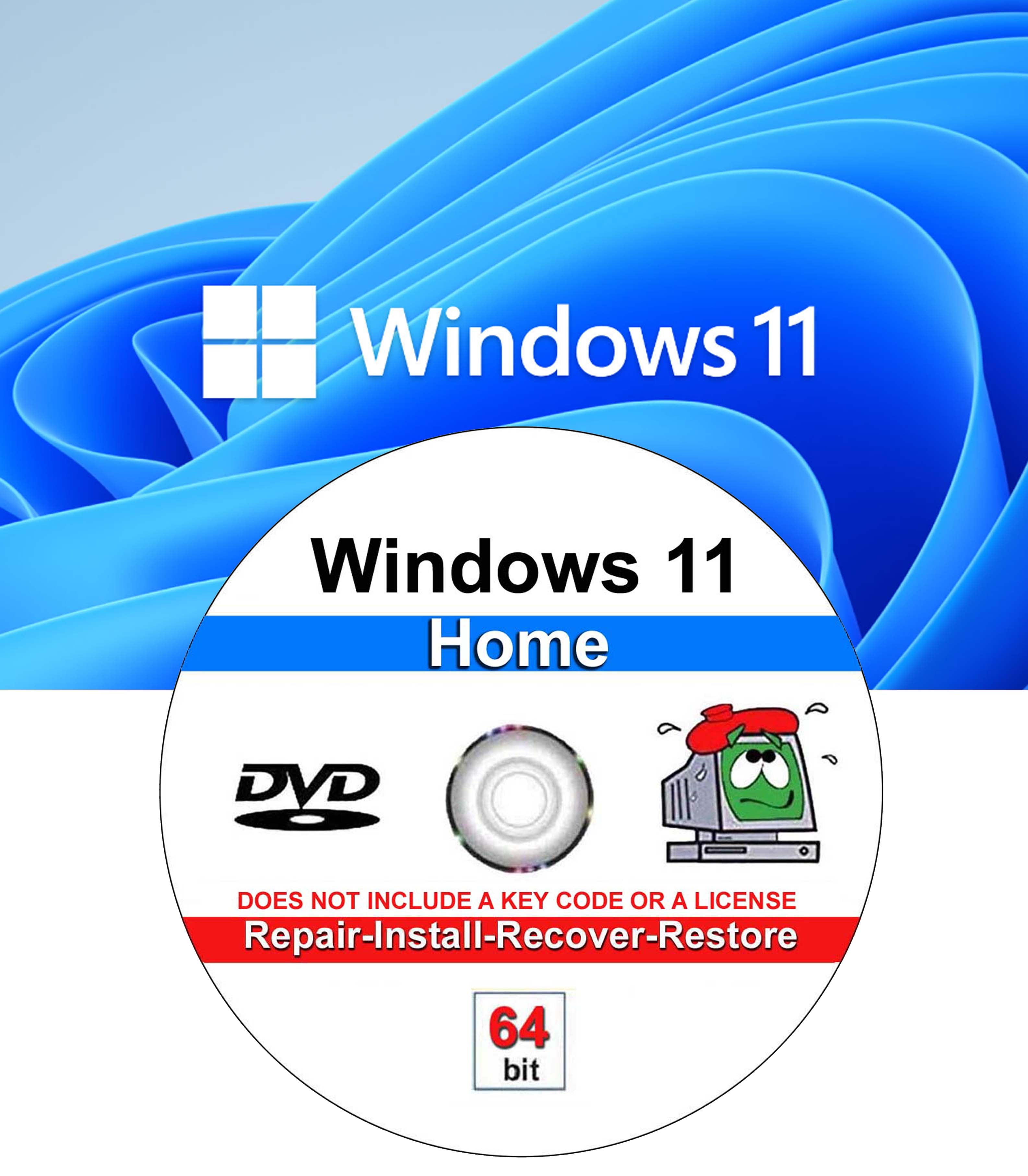 Computer Werx Windows 11 Home 64 Bit Repair, Recover, Restore ...