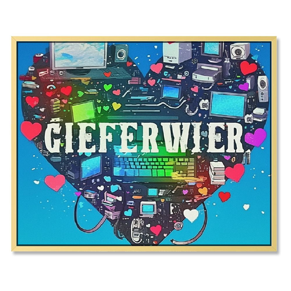 Computer Whisperer Wall Art Unframed Art Print Poster Chalkboard Style ...