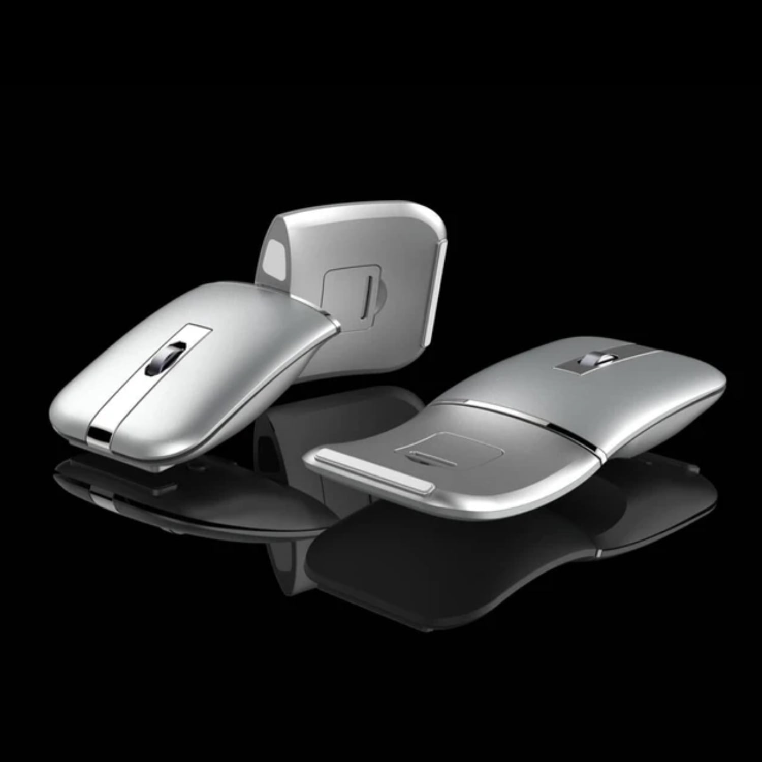 Computer Wireless Arc Mouse Rechargeable Bluetooth Silent for Travel ...