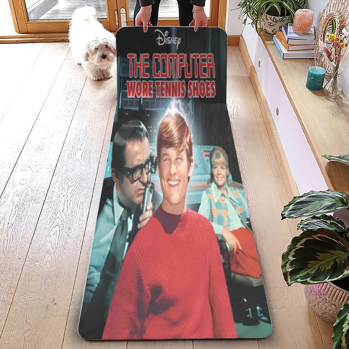 The Computer Wore Tennis Shoes yoga mat offers comfortable sThe ...