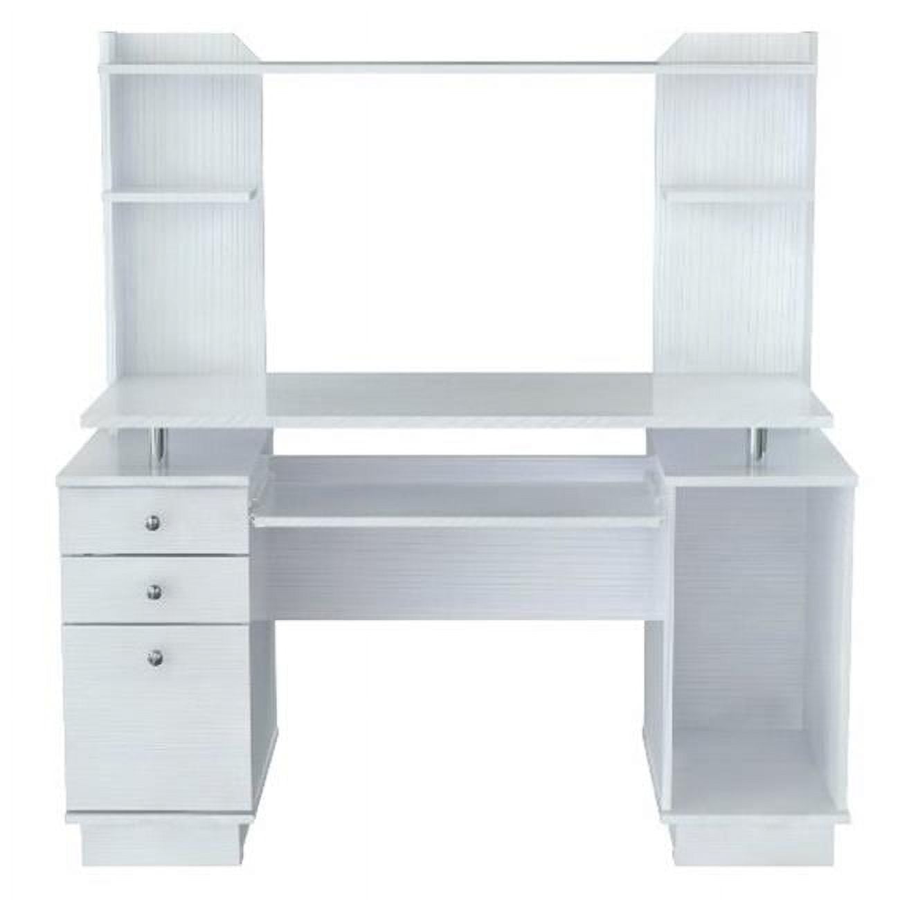 Computer Workcenter and Credenza With Hutch - Walmart.com