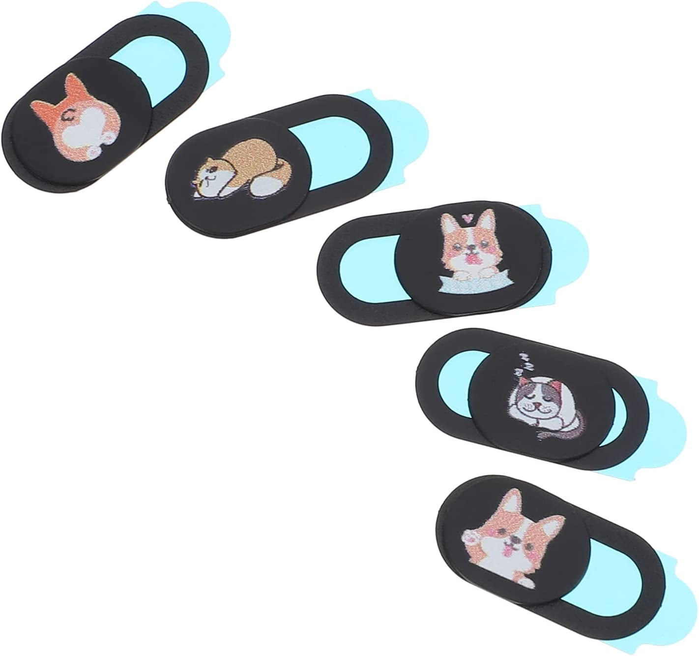 Computers Laptops 5Pcs Webcam Cover Thin Web Camera Cover Notebook ...