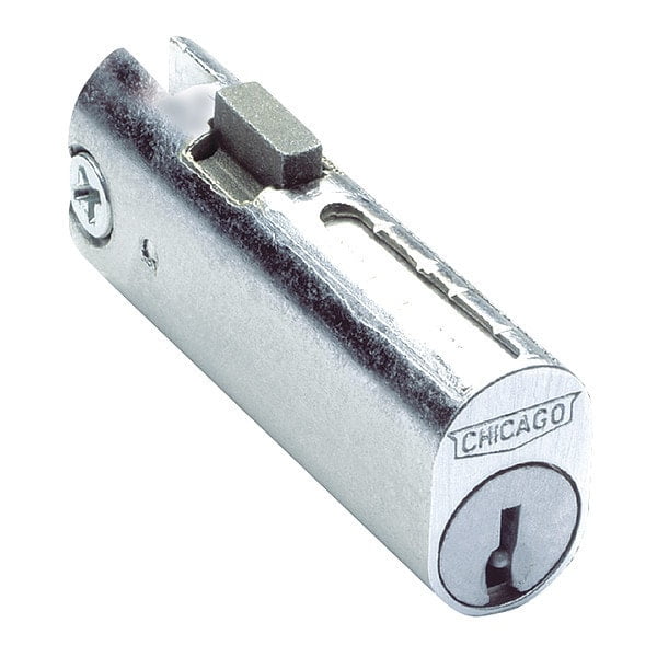 File Cabinet Locks, Chrome, 2 Number of Keys, Different Key Type ...