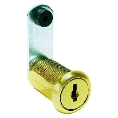 Compx National C8055-C413a-3 Disc Tumbler Keyed Cam Lock, Bright Brass ...