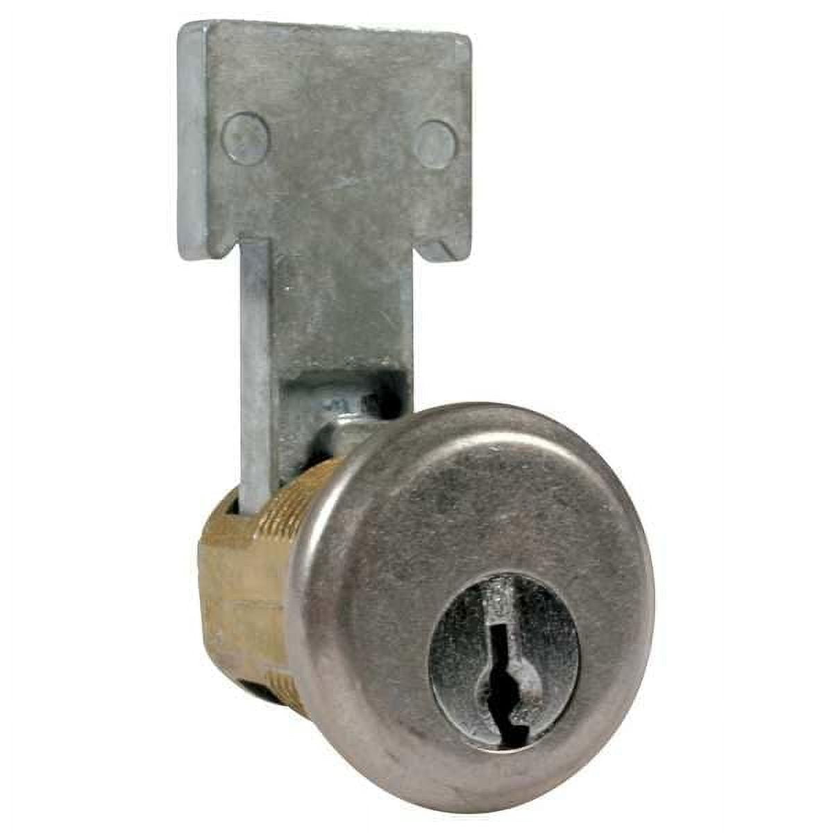 Compx National Cabinet and Drawer Dead Bolt Locks,Silvr C8137-107-26D ...