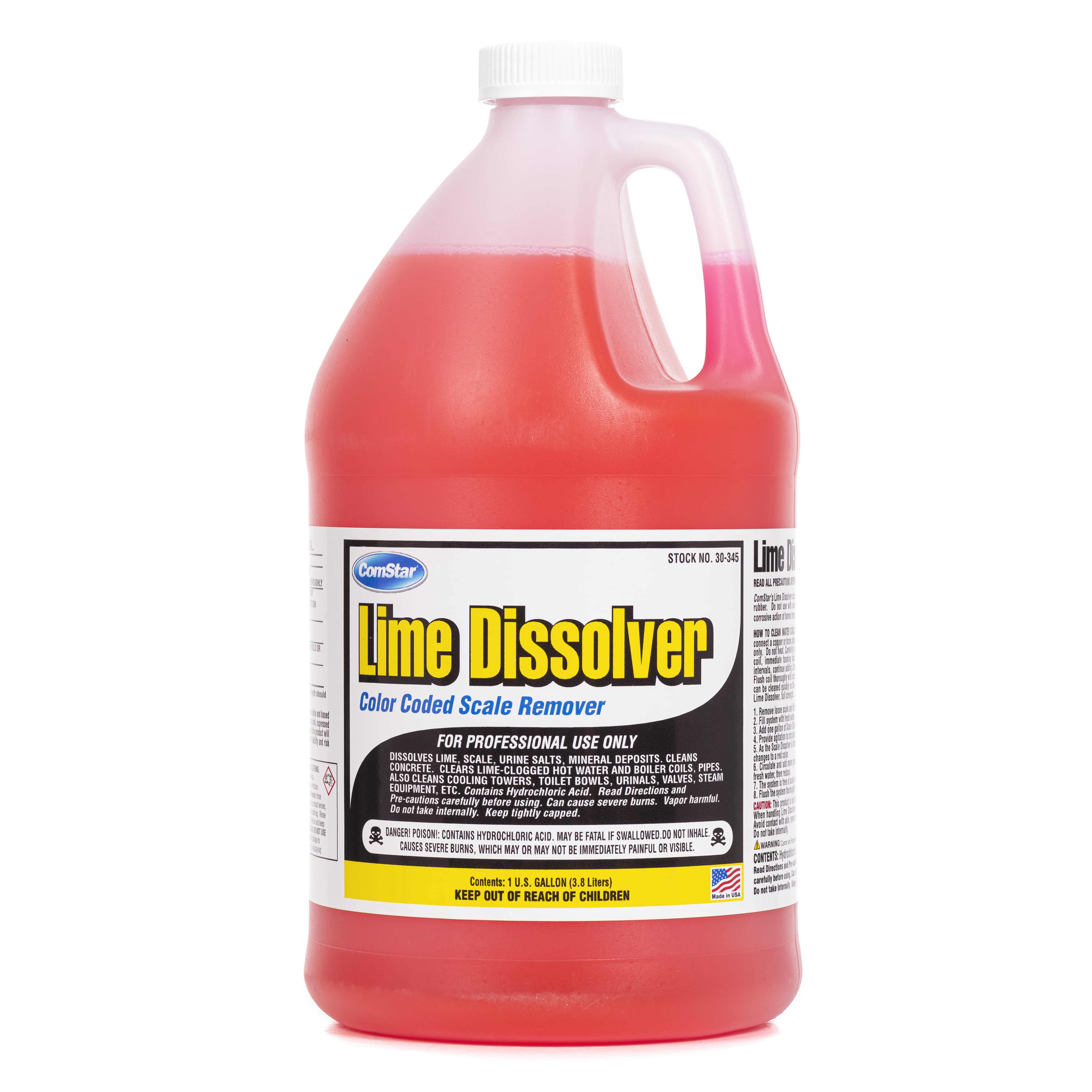 Comstar Lime Dissolver & Scale Remover, Industrial Strength Descaler ...