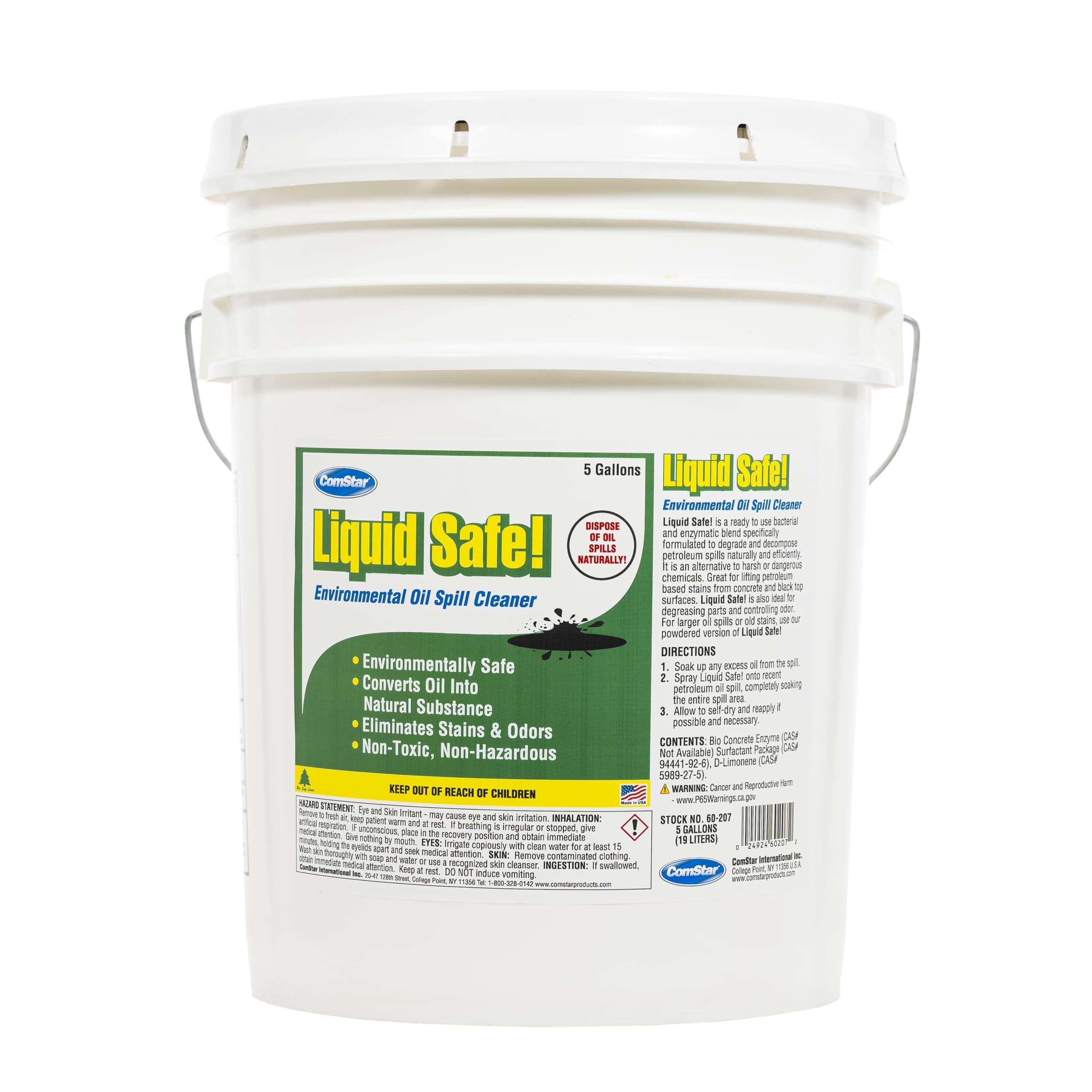 ComStar Liquid Safe, Environmental Oil Spill Cleaner, Biodegradable ...