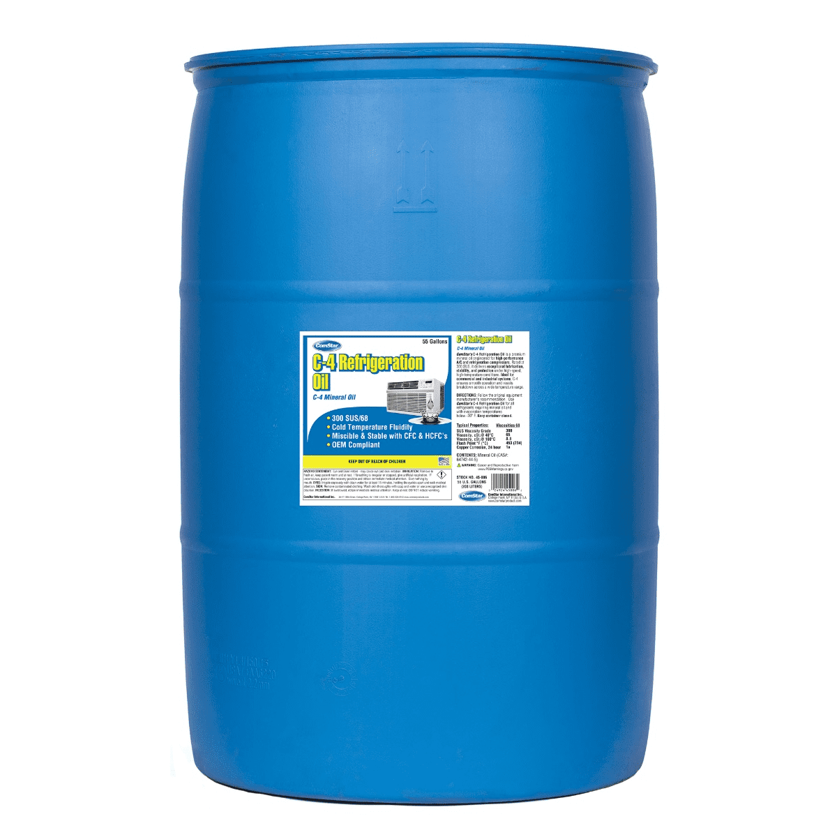 ComStar Mineral Refrigeration Oil C-4/GS, 68/300 SUS, Designed for A/C ...